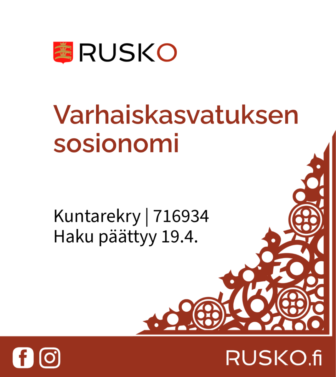 Etusivu - Ruskon kunta